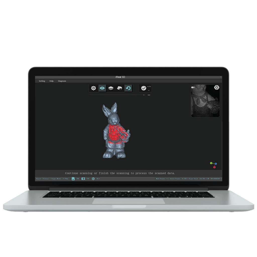 iReal – 3D Scanning Software – 3DSolutions