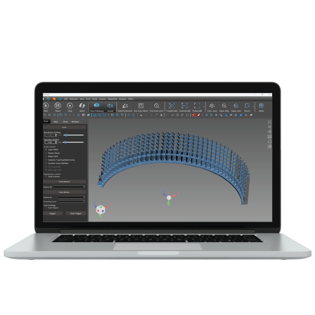 TViewer – Optical 3D Scanning Software – 3DSolutions